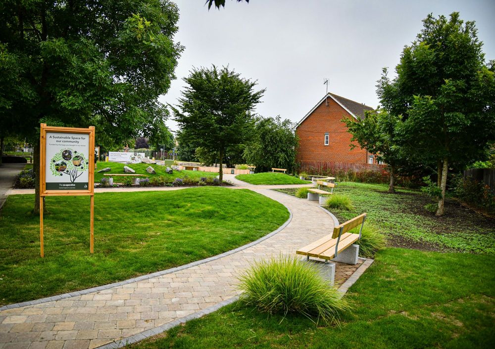 New green space funded by carrier bags set to benefit local community ...