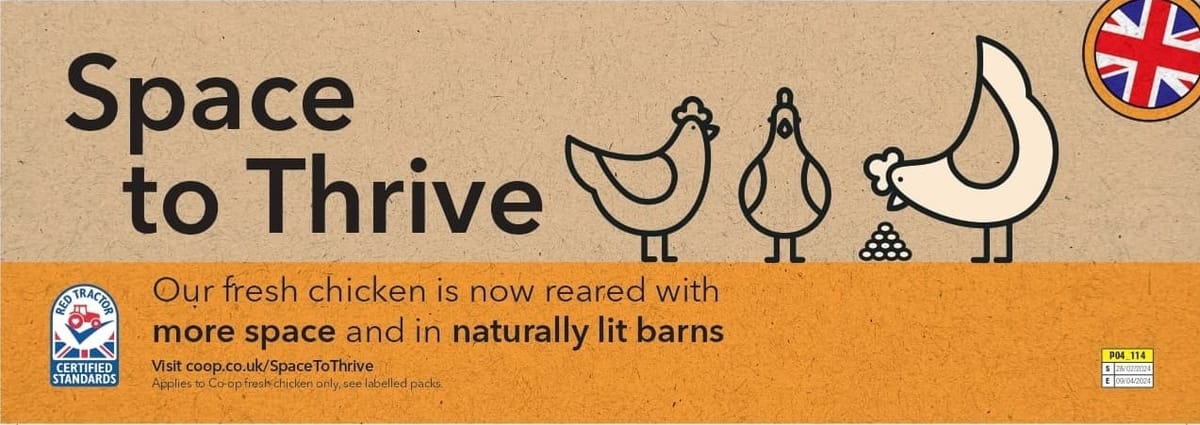 Central Co-op raises the bar for chicken welfare standards